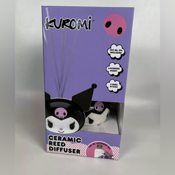 Sanrio | Accents | Kuromi Ceramic Reed Diffuser Hello Kitty And Friends ...